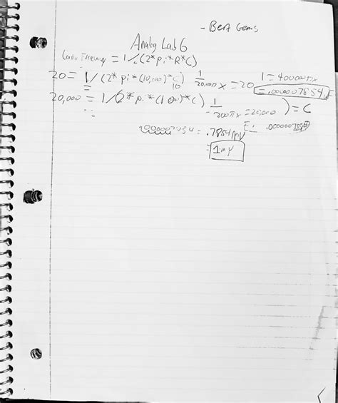 Analog Lab 6 Electronicsbybert
