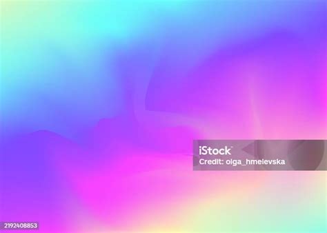 홀로그램 텍스처 판타지 커버 액체 카드 흐림 이미지 네온 홀로그래피 브로셔 바이올렛 팝 그라디언트 추상 배경입니다 홀로그램 배경입니다 핑크 홀로그램 텍스처 0명에 대한 스톡