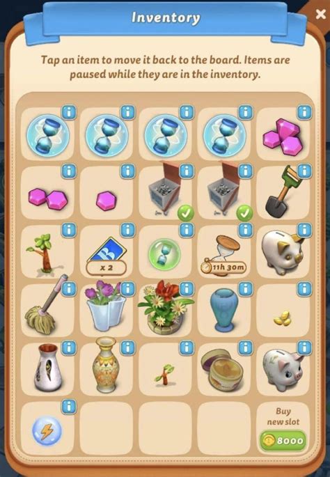 inventory slot price difference r mergemansion