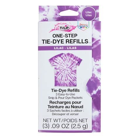 Tulip One Step Tie Dye Refills Lilac Tulip Color Crafts