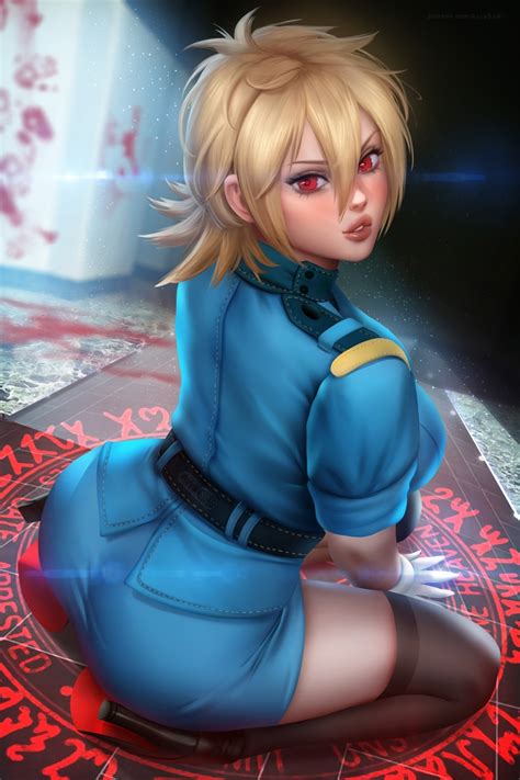 Hellsing смешные картинки и другие приколы комиксы гиф анимация