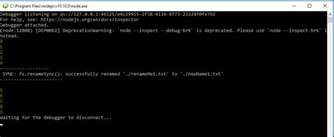 node fs renaming files