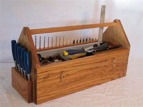 Wood Carpenters Tool Box Image To U