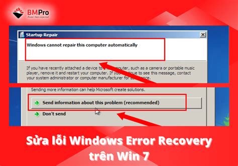Lỗi windows error recovery là gì Chi Tiết Kế Toán VN News Tổng hợp