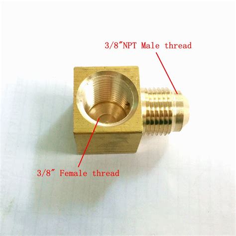 2 Pcs 38 Npt Female Thread 38 Npt Male Thread Vicedeal