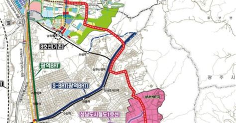 위례삼동선 광역철도 예비타당성조사 대상 선정