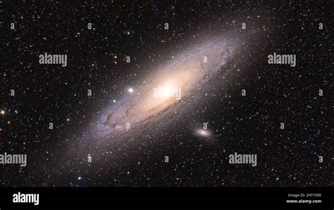 The Galaxy M31 Or Ngc 224 In The Constellation Of Andromeda Andromeda