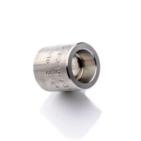 Stainless Steel Socket Weld Half Coupling At ₹ 140 Piece Stainless