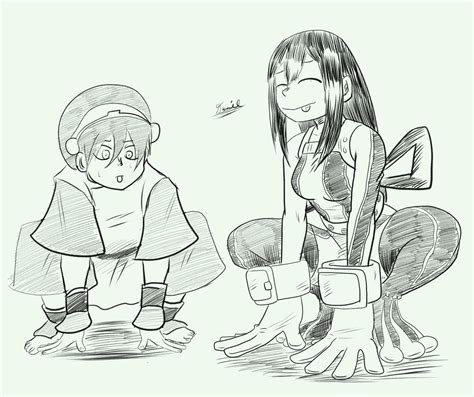 Tsuyu Asui Vs Toph Beifong A Decent Tsuyu Match Up That I Like So I