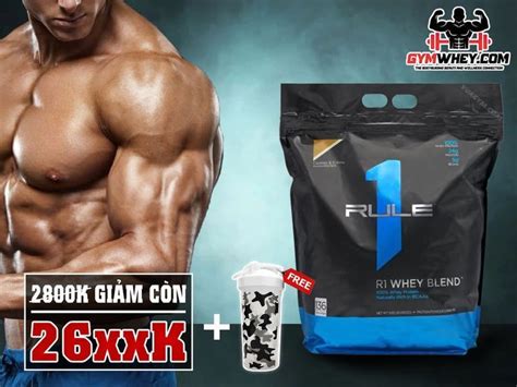 Whey TĂng CƠ Siêu Nhanh Chỉ Có Thể Là Rule1 Xanh 😱giá đã Rẻ Nay