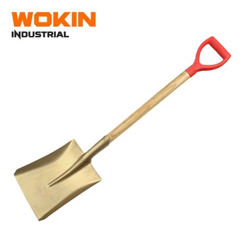 NON SPARKING SQUARE SHOVEL INDUSTRIAL WOKIN TOOLS