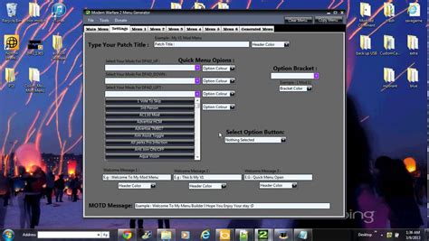Mw Cfg Mod Menu Maker YouTube