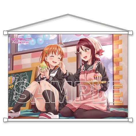 Love Live Sunshine Aqours Chika And Riko Vol 2 B2 Size Tapestry