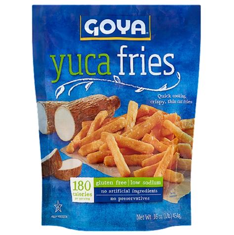 Goya Frozen Yuca Fries 16oz 1 Divicoshop