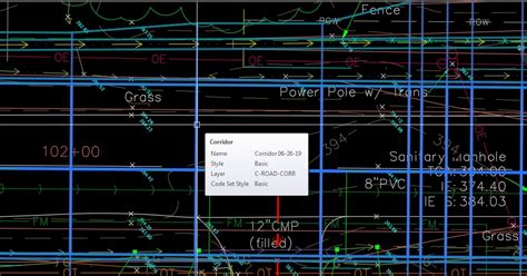 Corridor Information Tooltips On Hover Autodesk Community