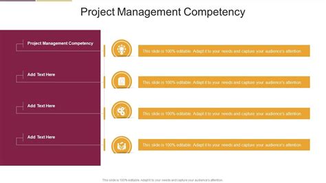 Project Management Competency In Powerpoint And Google Slides Cpb PPT Template