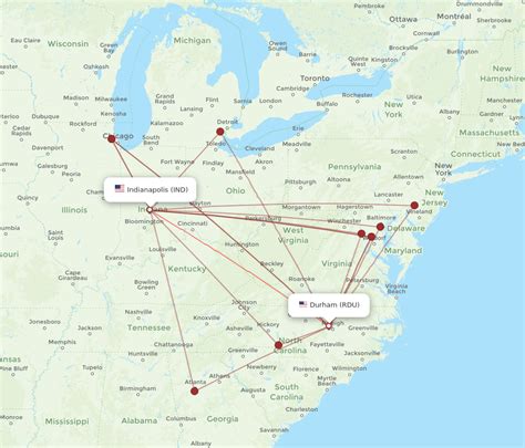 Flights From Raleighdurham To Indianapolis Rdu To Ind Airlines