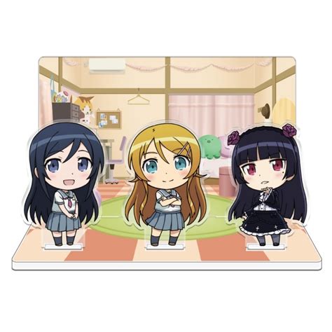 【グッズ スタンドポップ】俺の妹がこんなに可愛いわけがない。 アクリルジオラマ[桐乃and黒猫andあやせ] ゲーマーズ グッズ商品の総合通販