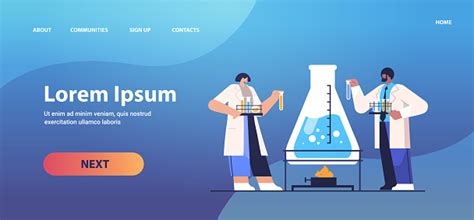 실험실에서 화학 실험을 만드는 테스트 튜브 연구원과 함께 일하는 인종 연구 과학자를 혼합 Dna에 대한 스톡 벡터 아트 및 기타