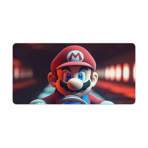 Super Mario Adventure Game Extended Gaming Mouse Pad No Sliped Large