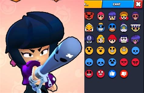 Bibi Has Bubblegum On Her Pin Sometimes She Will Blew Her Gum In Reality R Brawlstars
