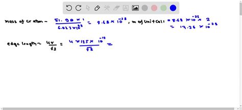 solved chromium forms a body centered cubic unit cell if the radius