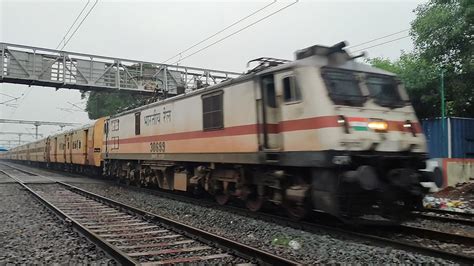 Aggressive YELAGIRI EXPRESS With Offlink Hauled TATANAGAR WAP INDIAN RAILWAYS YouTube