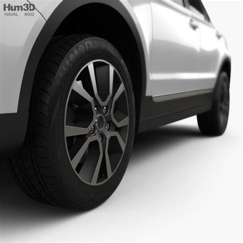 Haval H7 2021 3d Model Download Crossover Suv On