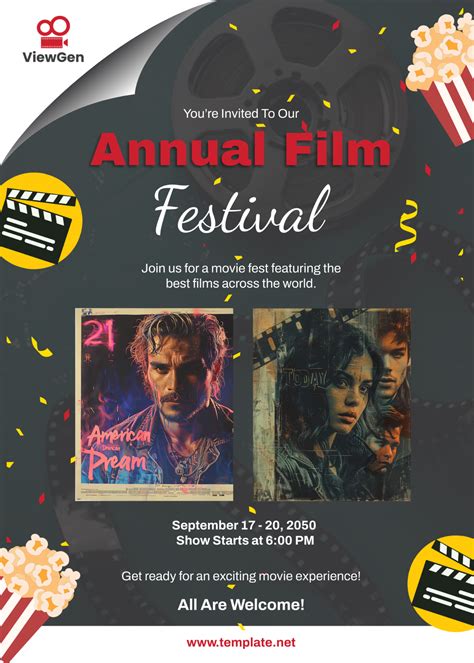 Free Movie Templates And Examples Edit Online And Download