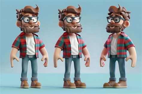 3d Character Constructor Premium Ai Generated Image