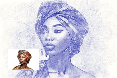 Sketching Photo Effect Layer Styles Including Sketch And Drawing Envato