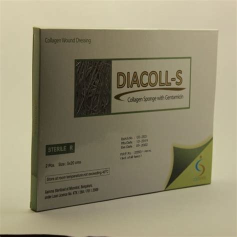 Diacoll S Gentamicin Collagen Sponge Manufacturer Supplier From Salem