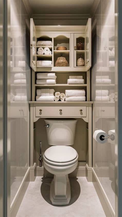 Maximize Small Bathroom Space Creative Storage Above Toilet Ideas