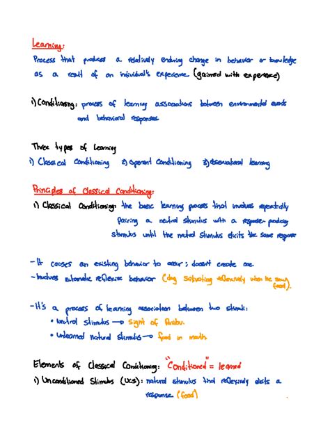 51 53 Learning Classic Conditioning Learning Process That Produces A Relatively Enduring