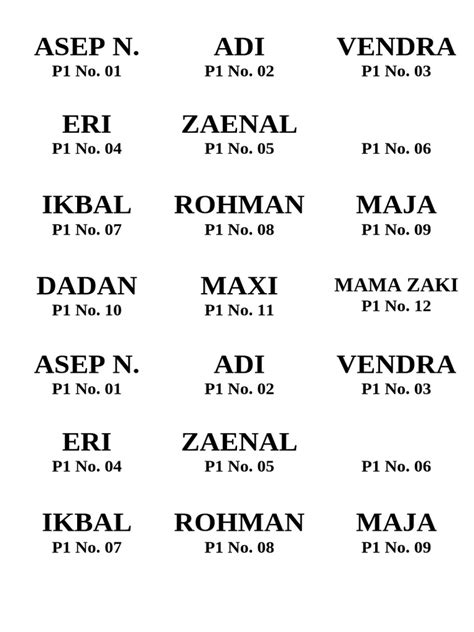 Data Warga Untuk Hajatan 2024 Pdf