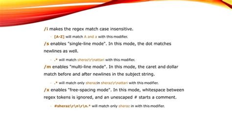 regular expression crash course ppt