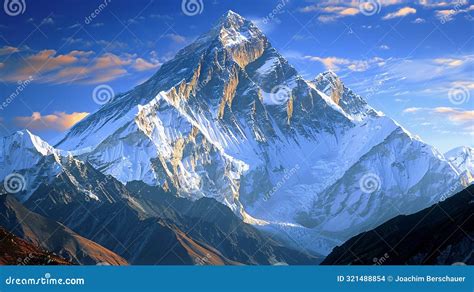 Majestic Himalayan Peaks Shrouded In Clouds Panoramic Shot High
