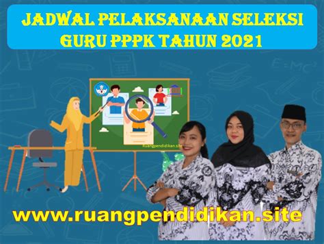 Jadwal Tahapan Pelaksanaan Seleksi Guru Pppk Terbaru Tahun 2021 Ruang