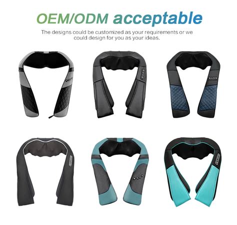 2024 Neck Shoulder Massage Machine Device Wireless Shiatsu Back And