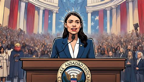 Alexandria Ocasio Cortez Giving Her Inaugurations By Elfdame On Deviantart