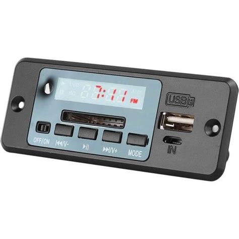 Carte De Décodeur Mp3 Module De Décodeur Audio Usb Radio Fm Mp3 Carte De Décodage Universelle