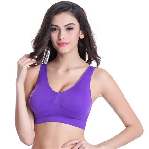 Women Bra Sexy Push Up Shakeproof Bra Top Full Cup Padded Wireless