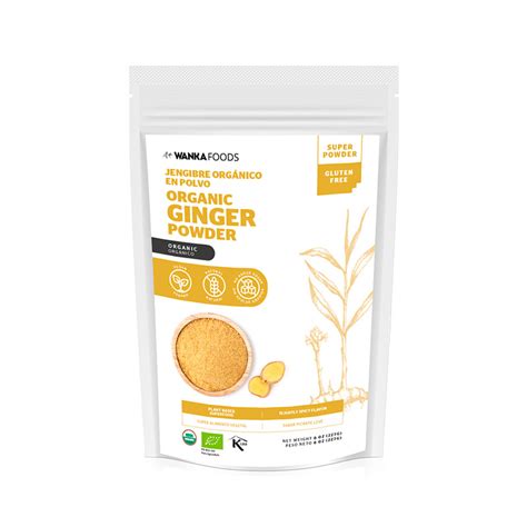 Organic Ginger Powder Wanka Foods