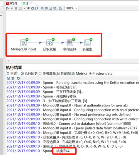 etl工具之kettle的使用之异构数据抽取mongodb—— db2 鲸密朵 博客园