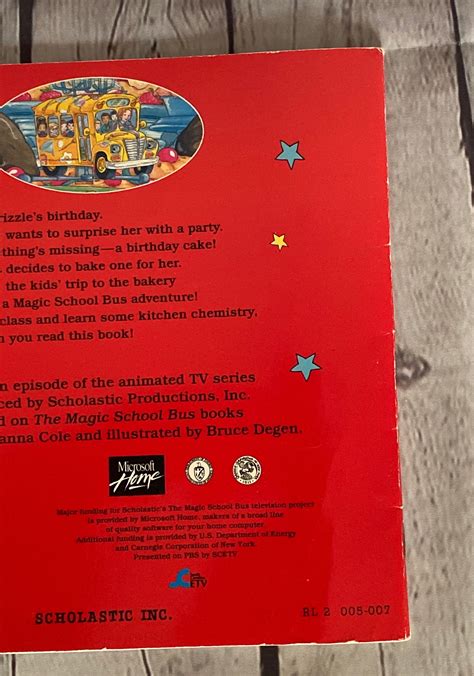 The Magic School Bus Gets Baked In A Cake A Book About Kitchen