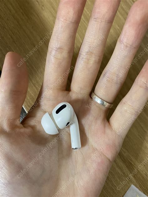 에어팟프로 콩나물 오른쪽 이어폰헤드폰 중고나라