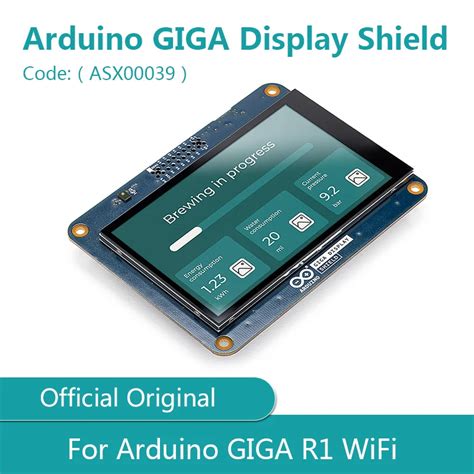 Official Original Arduino Giga Display Shield Asx00039 For Arduino Giga