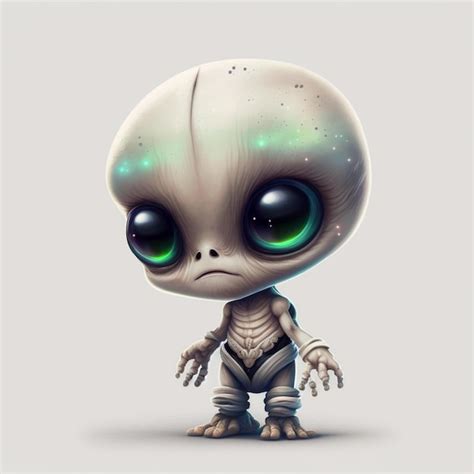 Premium Photo Alien Chibi Abstract Galaxy Watercolor Hyperrealistic 11