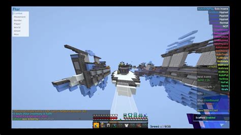 Flux b15 Hacked Client | Hacking on Hypixel Skywars - YouTube