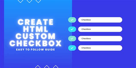 How To Create And Style An HTML Custom Checkbox DEV Community